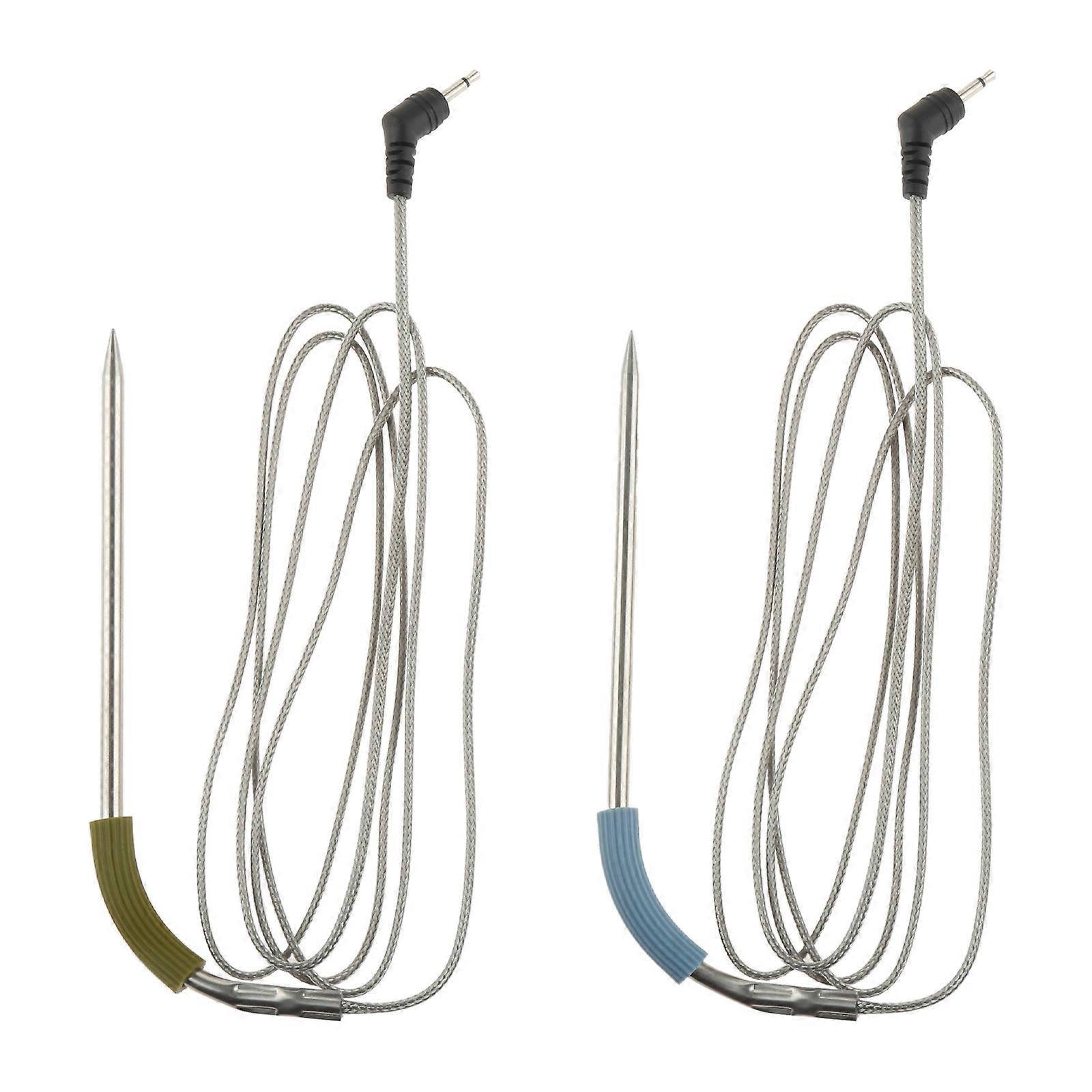 2Pcs Stainless Steel Grill Probe Fit for Weber Igrill 2 Igrill Mini ...