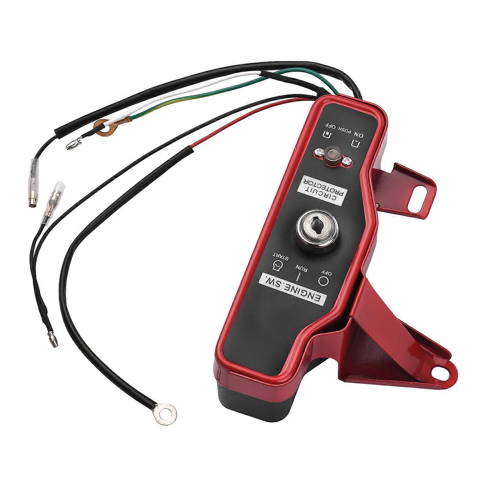 Electric Ignition Switch Key Ignition Switch Box with 2 Keys for 168F ...