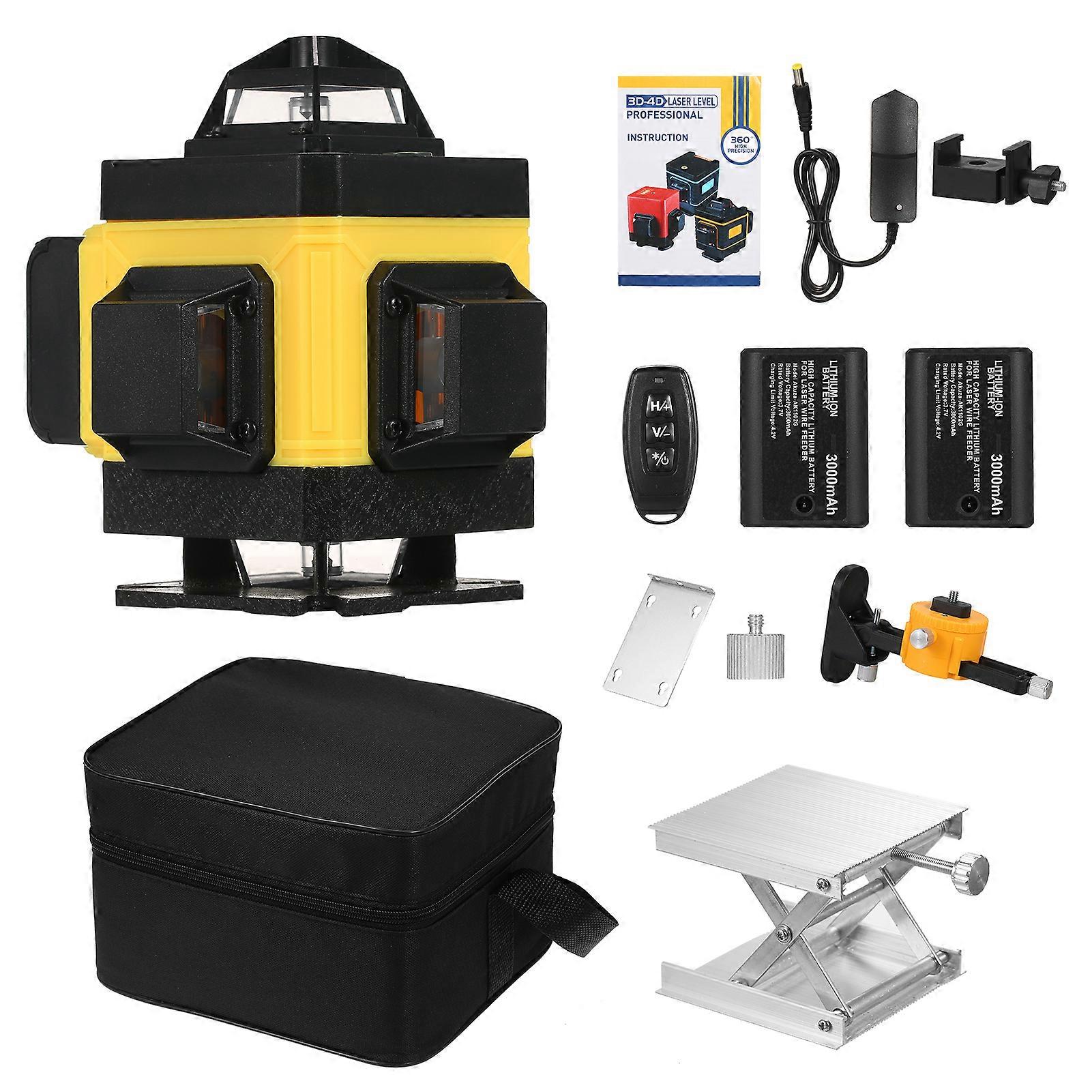 4D Omni-directional Professional Laser Level 16 Line Laser Level Tool ...