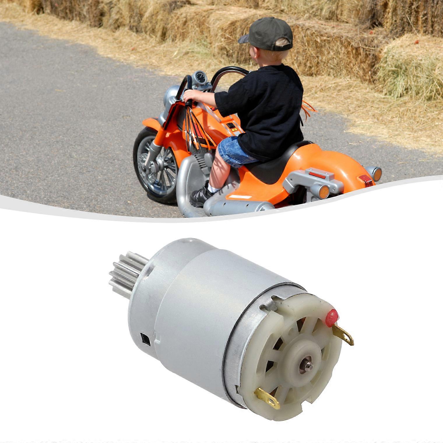 Children s Electric Car Motor 550 RS390 RS380 12V 6V DL555 10 Teeth 1 ...