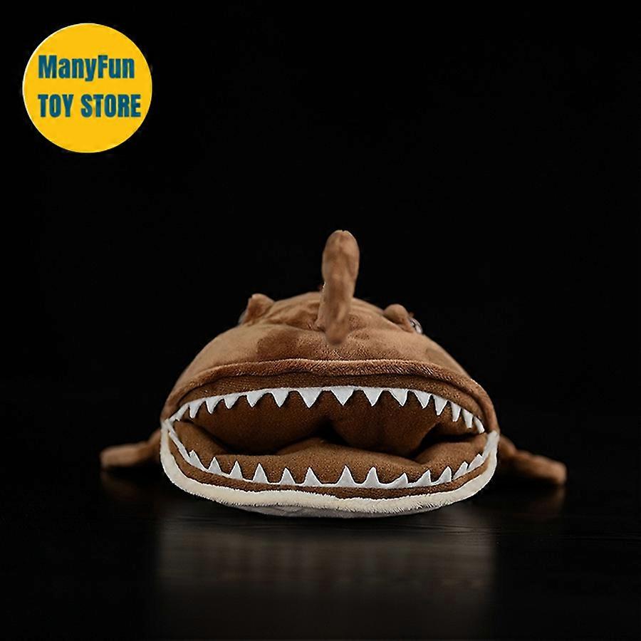 HaKeLai Realistic American Goosefish Plush Toy High Fidelity Anglerfish ...
