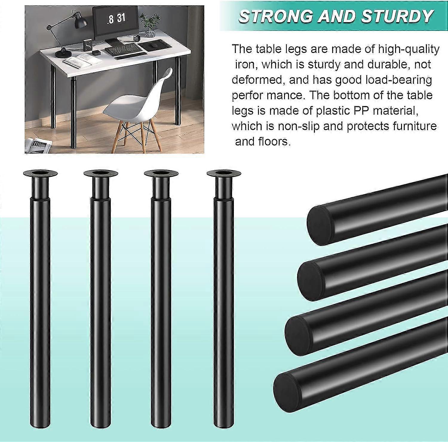 Adjustable Cabinet Legs Table Legs 710-1100mm Adjustable Breakfast Bar ...