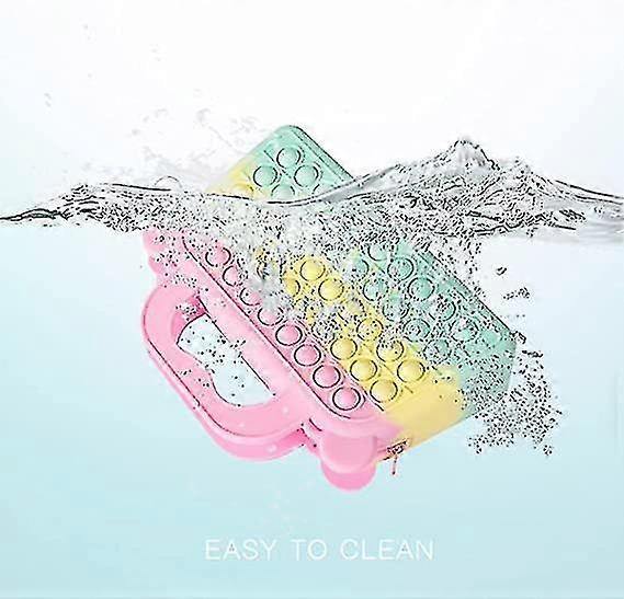 Push Bubble Fidget Pop Handbags,shoulder Bag For Girls And Women Relief ...