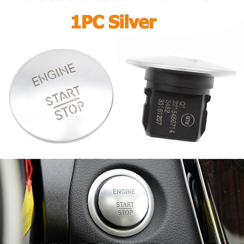 Keyless One-Click Engine Ignition Start Stop Switch Button For Mercedes ...