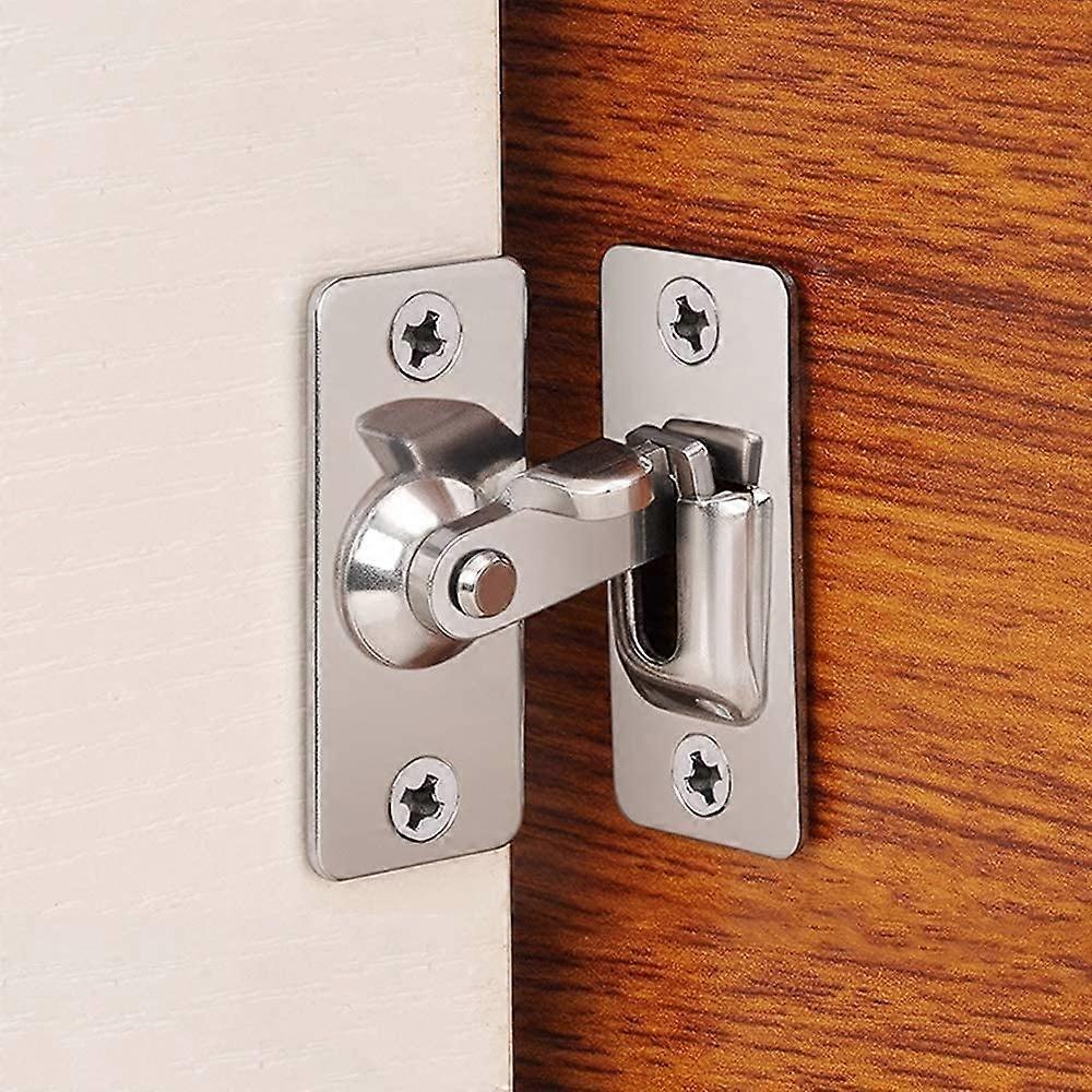 90 Degree Right Angle Door Lock, Small Bolt Lock, Internal Door Lock ...