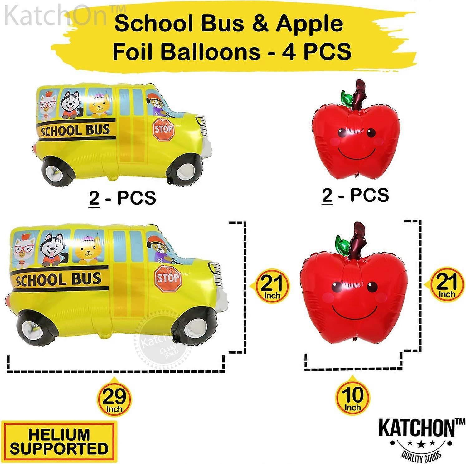 Large, Back to School Balloons Set - Pack of 20,Back to School ...