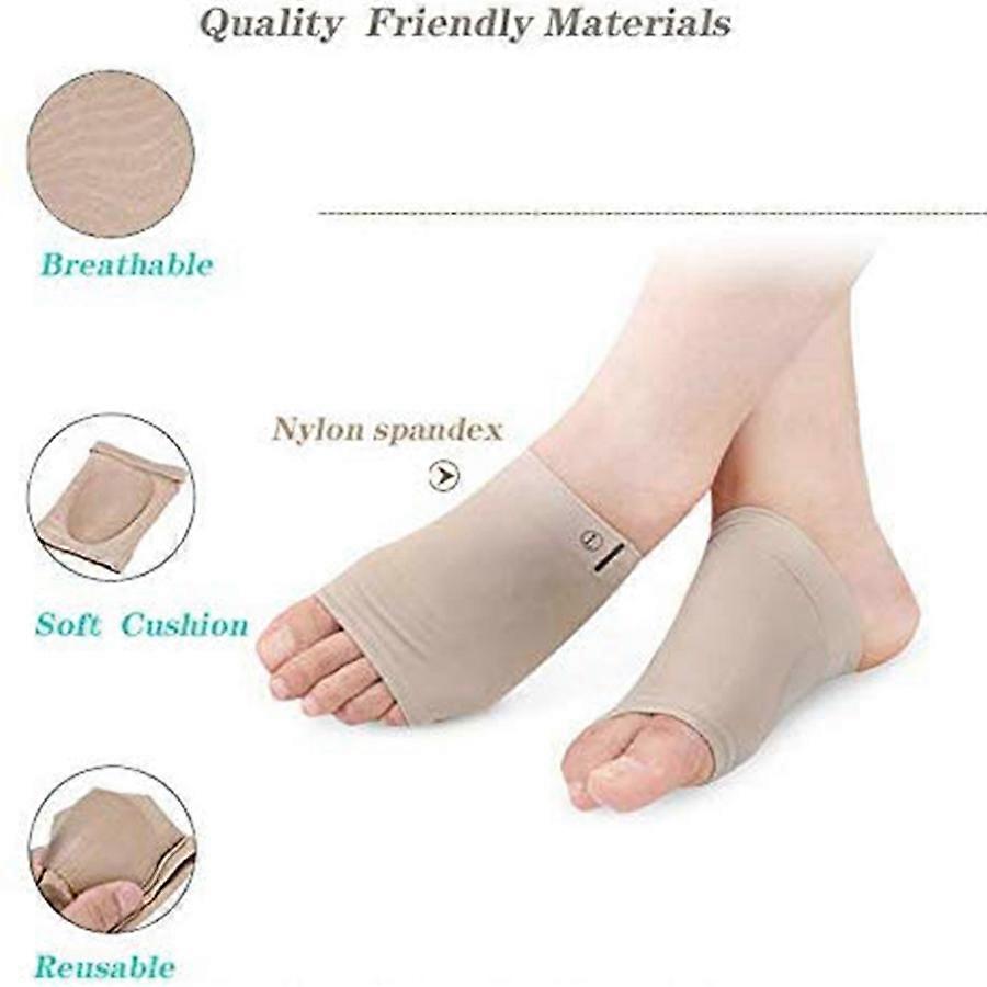 Compression Arch Support with Pad,Arch Brace for Flat Feet Cushions for ...