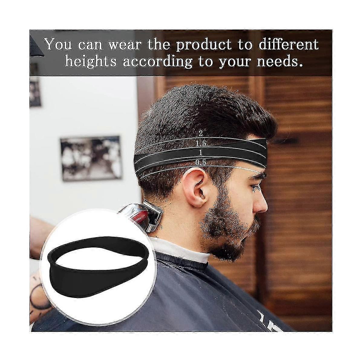 Curved Silicone Haircut Band Haircut Curved Band Silicone Haircut Tape ...