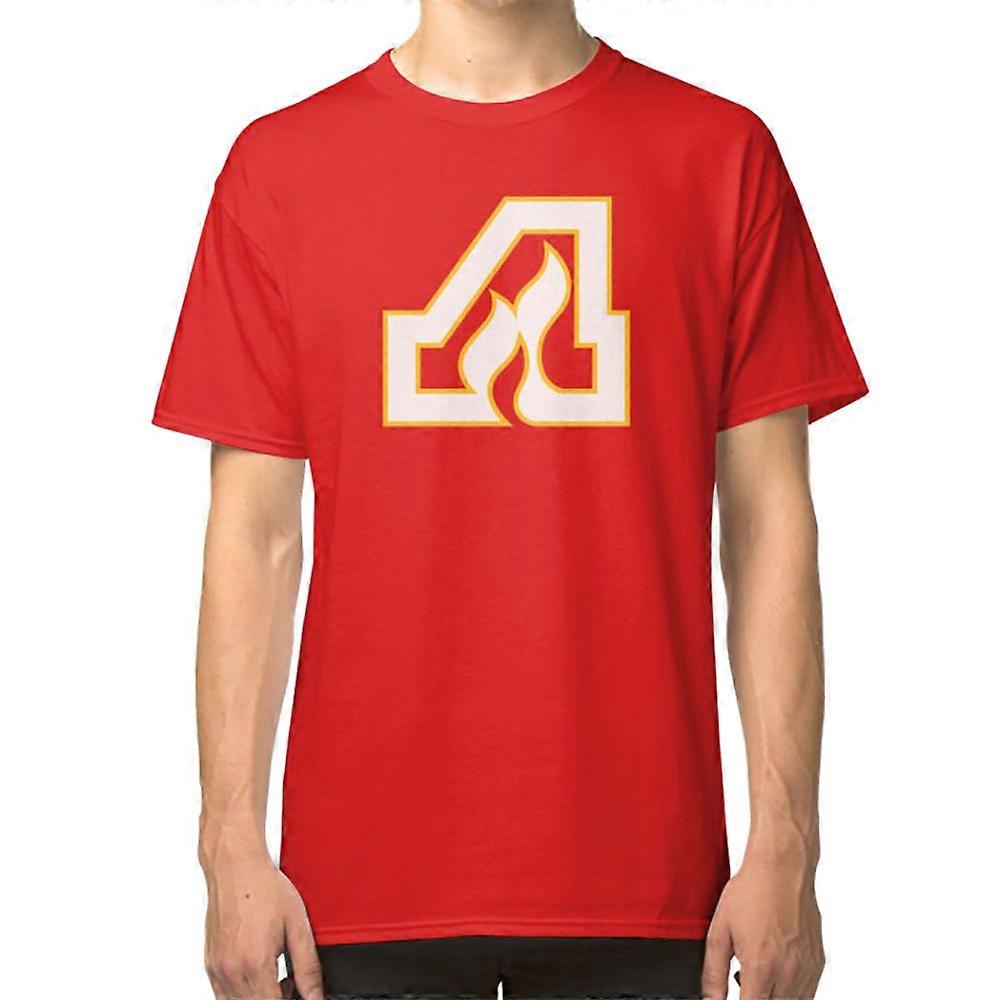 Atlanta Flames Logo T-shirt | Fruugo UK
