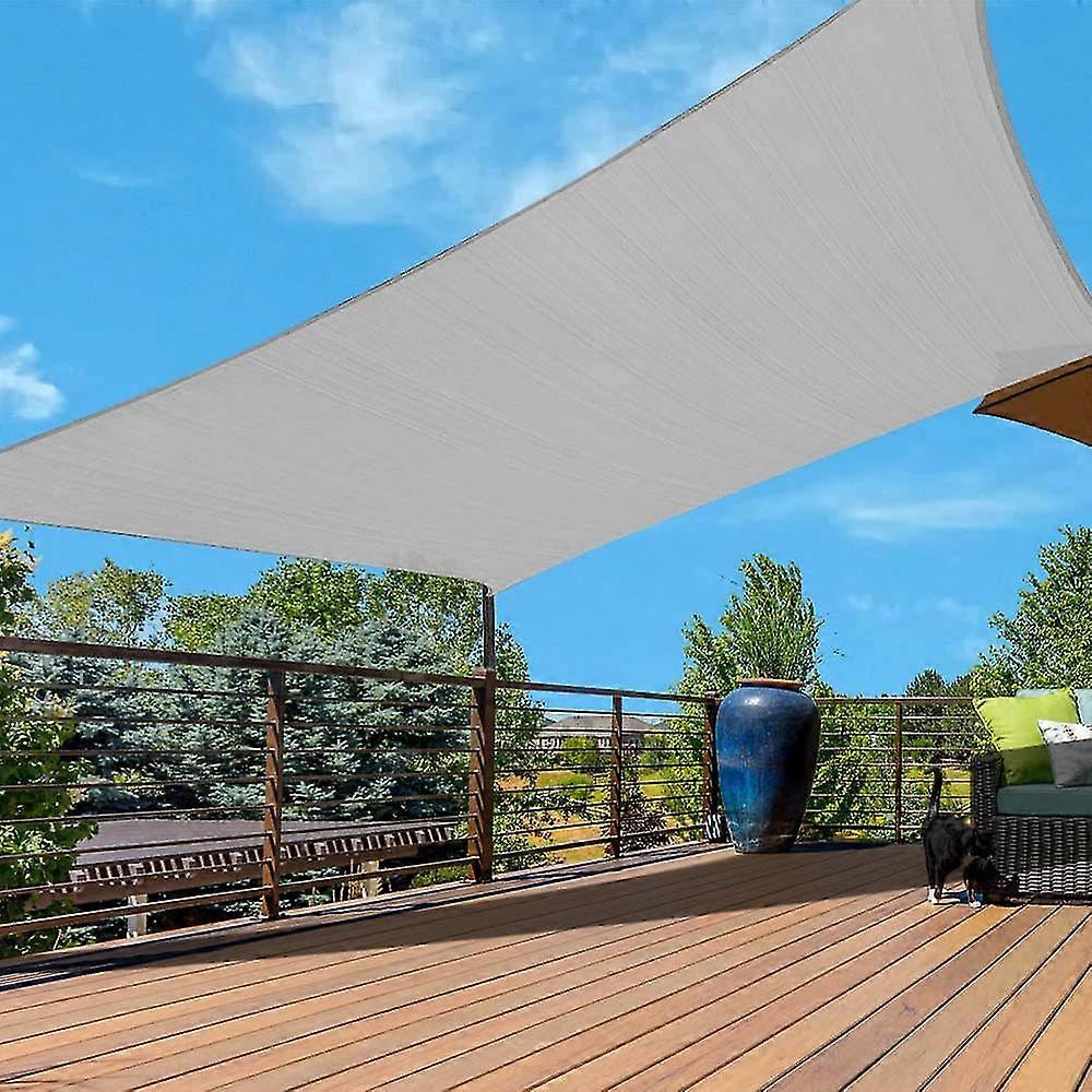 Sun Shade Sail Rektangel Canopy Shades För Utomhus Patio Pergola Cover ...