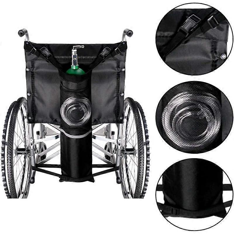 Oxygen Cylinder Bag for Wheelchairs,Portable Oxygen Tank Holder with ...