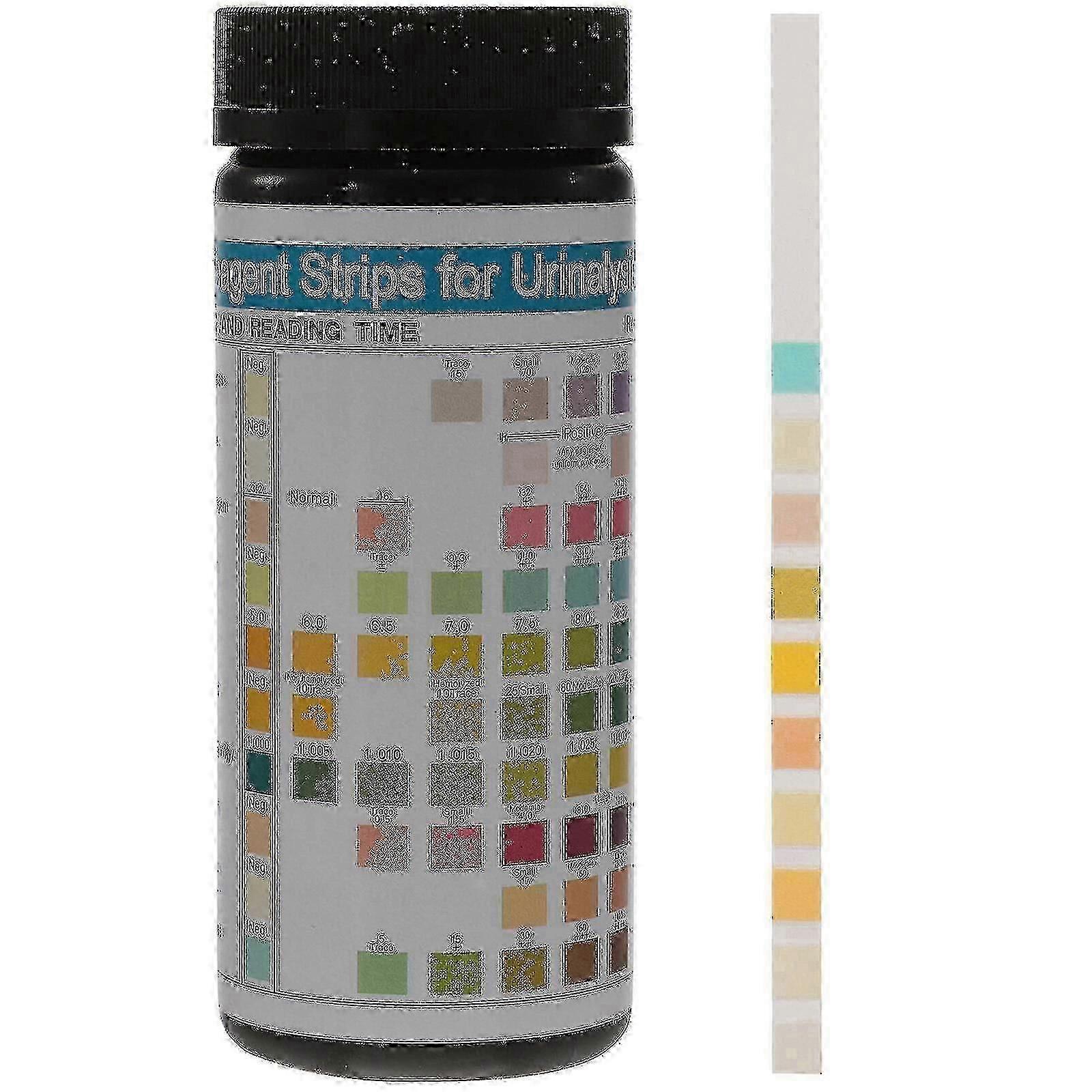 100 Pcs Urine Ph Test Strips Urinalysis Testing Strips Urine Protein ...
