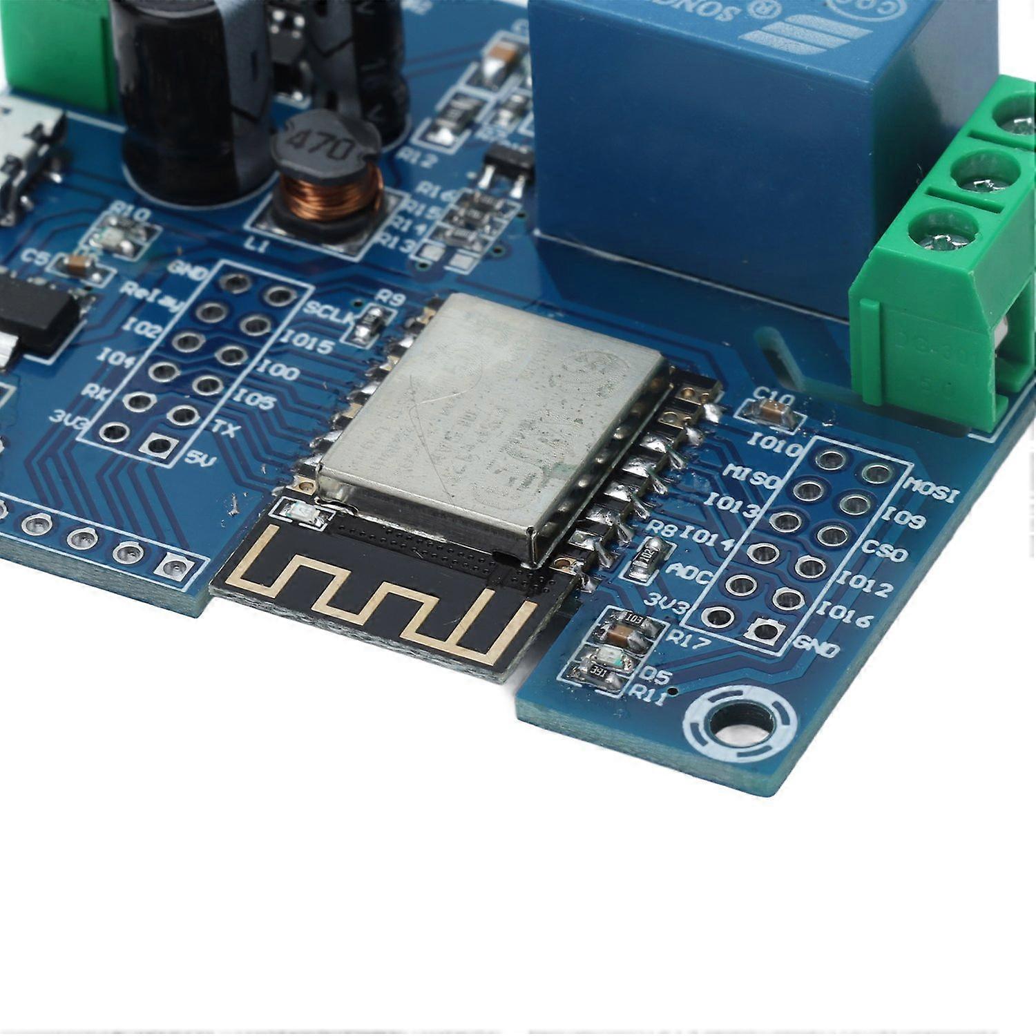 1 Channel ESP8266 Relay Module WIFI Control Development Board ESP‑12F ...