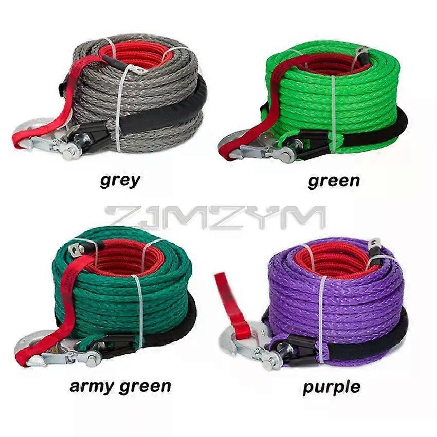 10mm*30m Multicolor Winch Line, Towing Rope, Polymer Synthetic Fiber ...