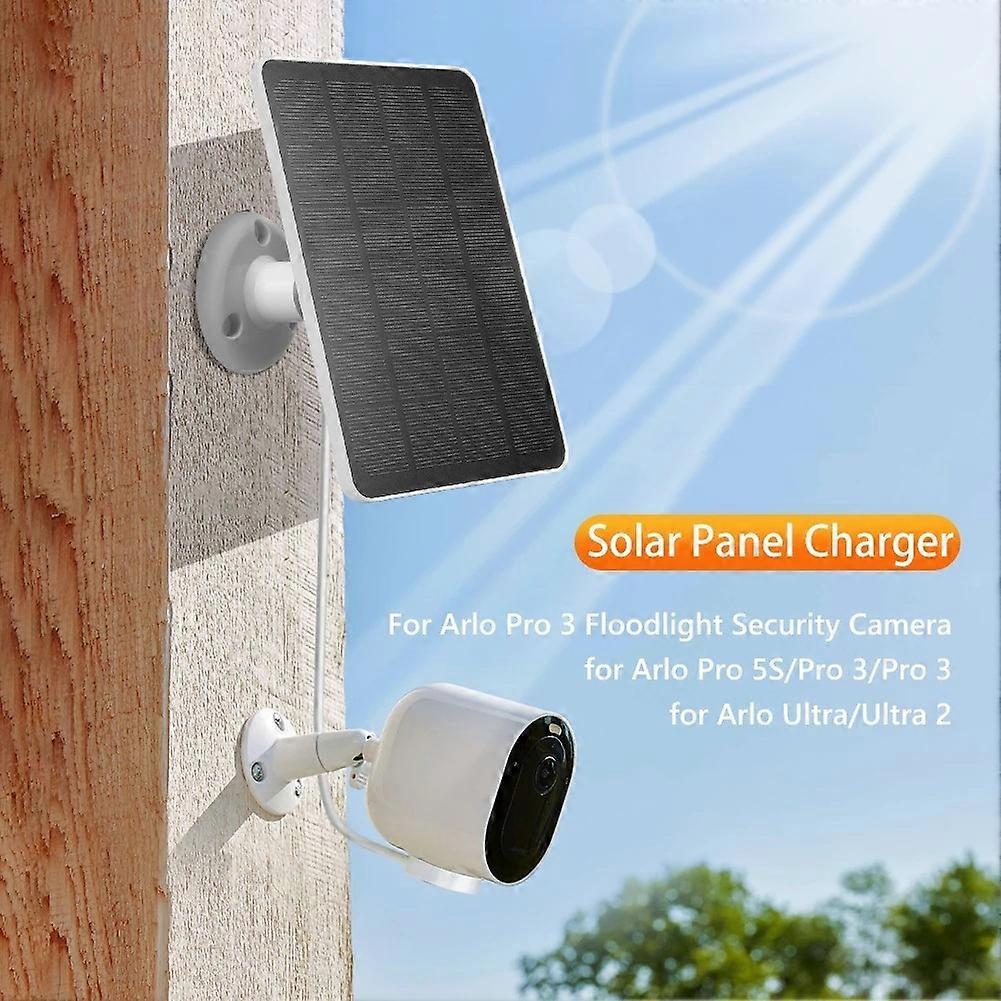 Solar Panel for Arlo Pro 4/Ultra 2/Pro 3/Ultra/Pro 5S Surveillance ...