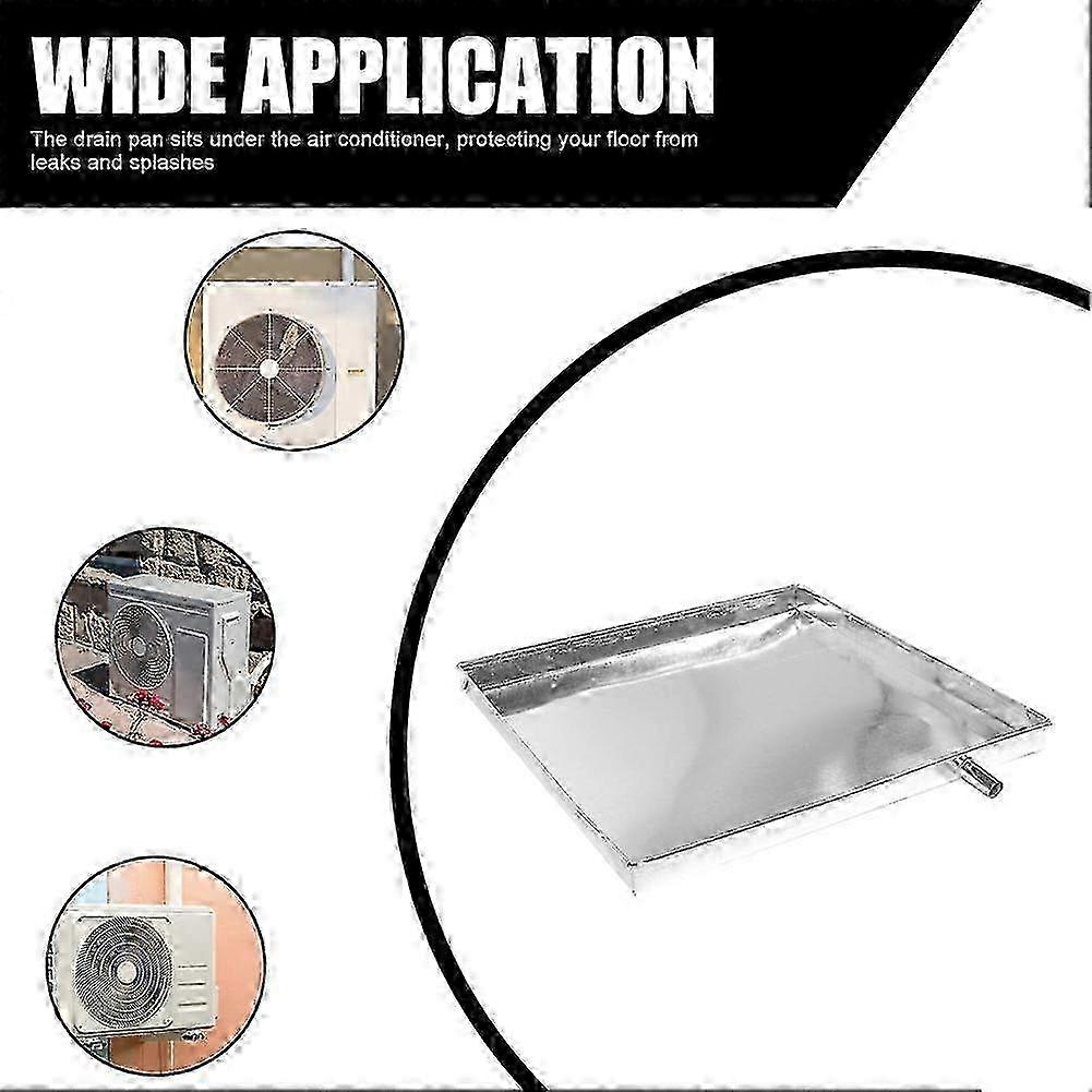 AC Outdoor Unit Condenser Water Tray with Drain Pipe & Central Host ...