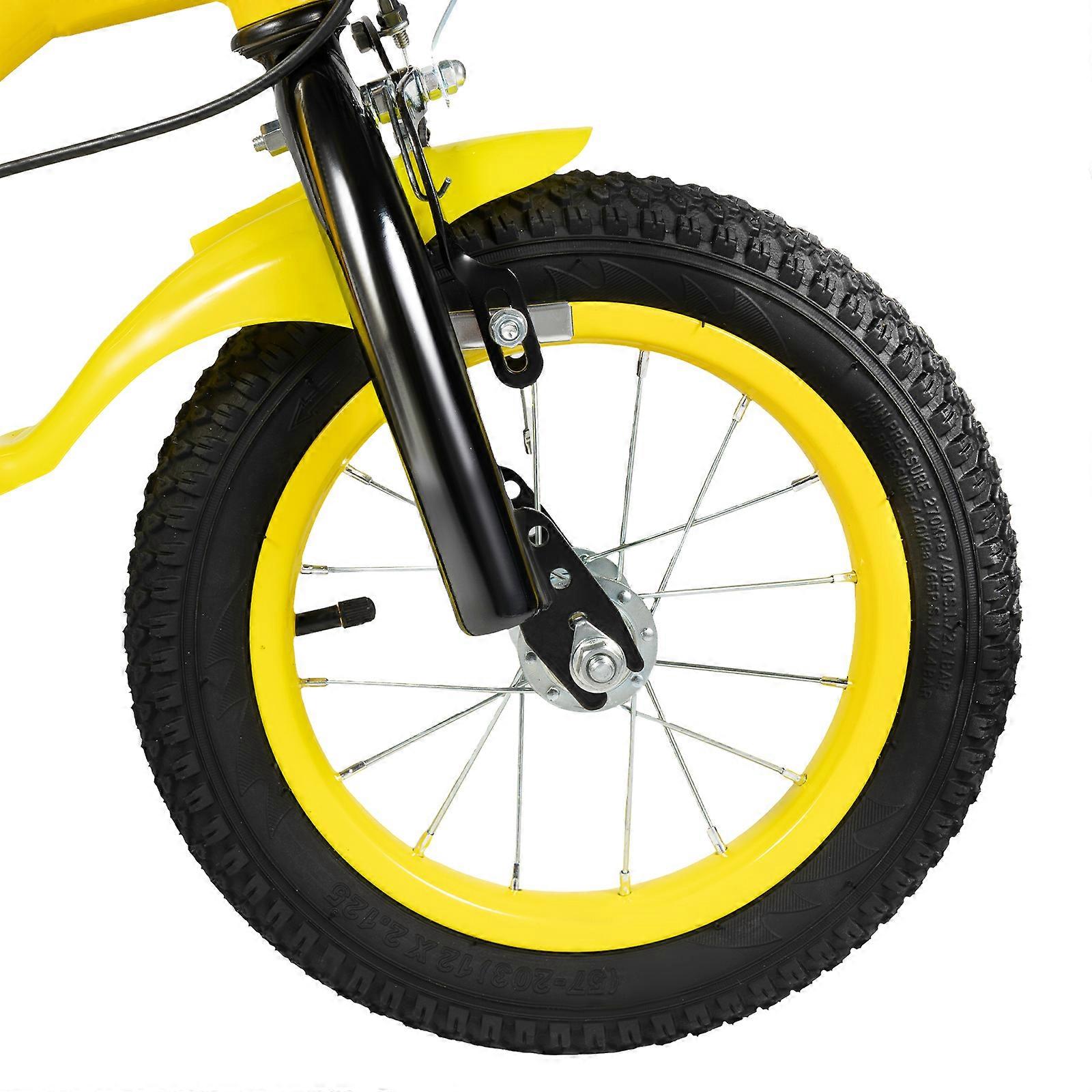 12 Inch Kids Bike For Girls And Boys, From 3 To 6, Adjustable Bicycles ...