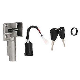 Ignition Lock Cylinder Set Lock Switch Assembly with 2 Key Replacement ...