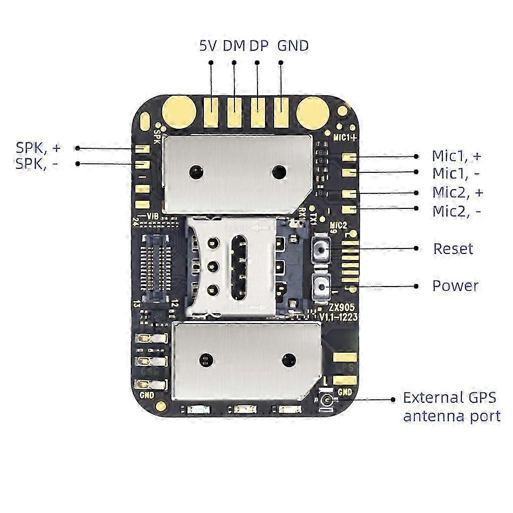 GPS Tracking Real Time Locator GSM Tracker Relay 2G + 4G GPS Tracker ...