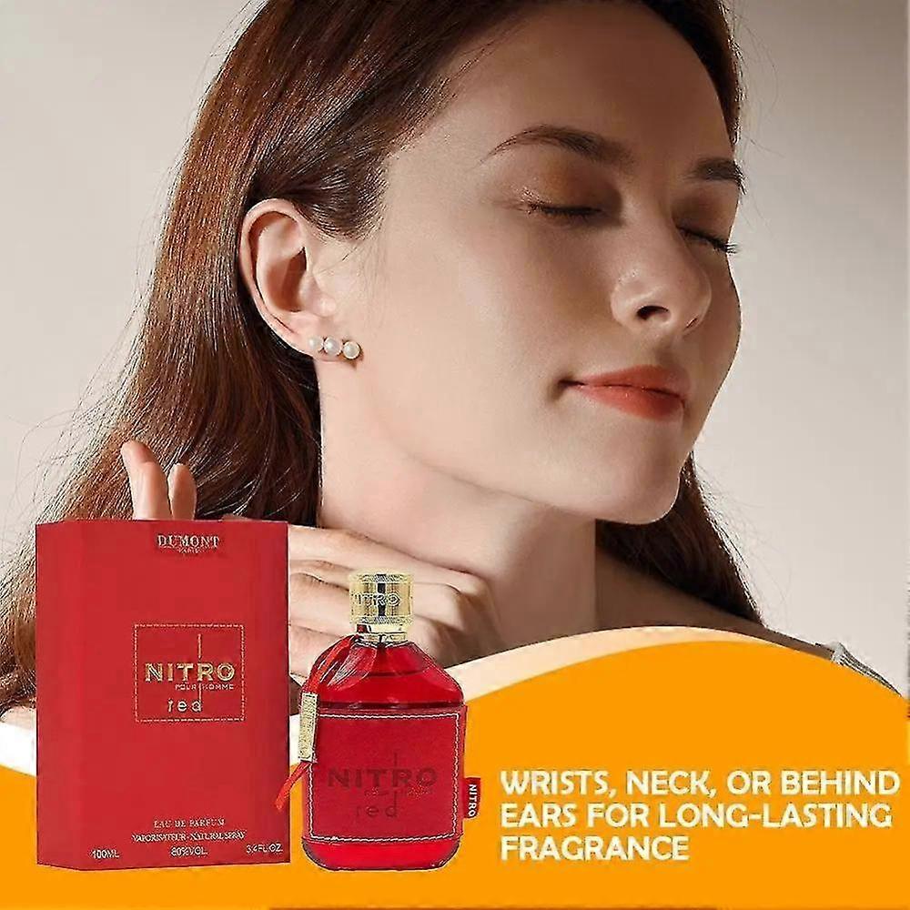 Nitro Red Dumont EDP Perfume MEN/WOMEN Fragrance 3.4 Fl Oz 100ML Dating ...