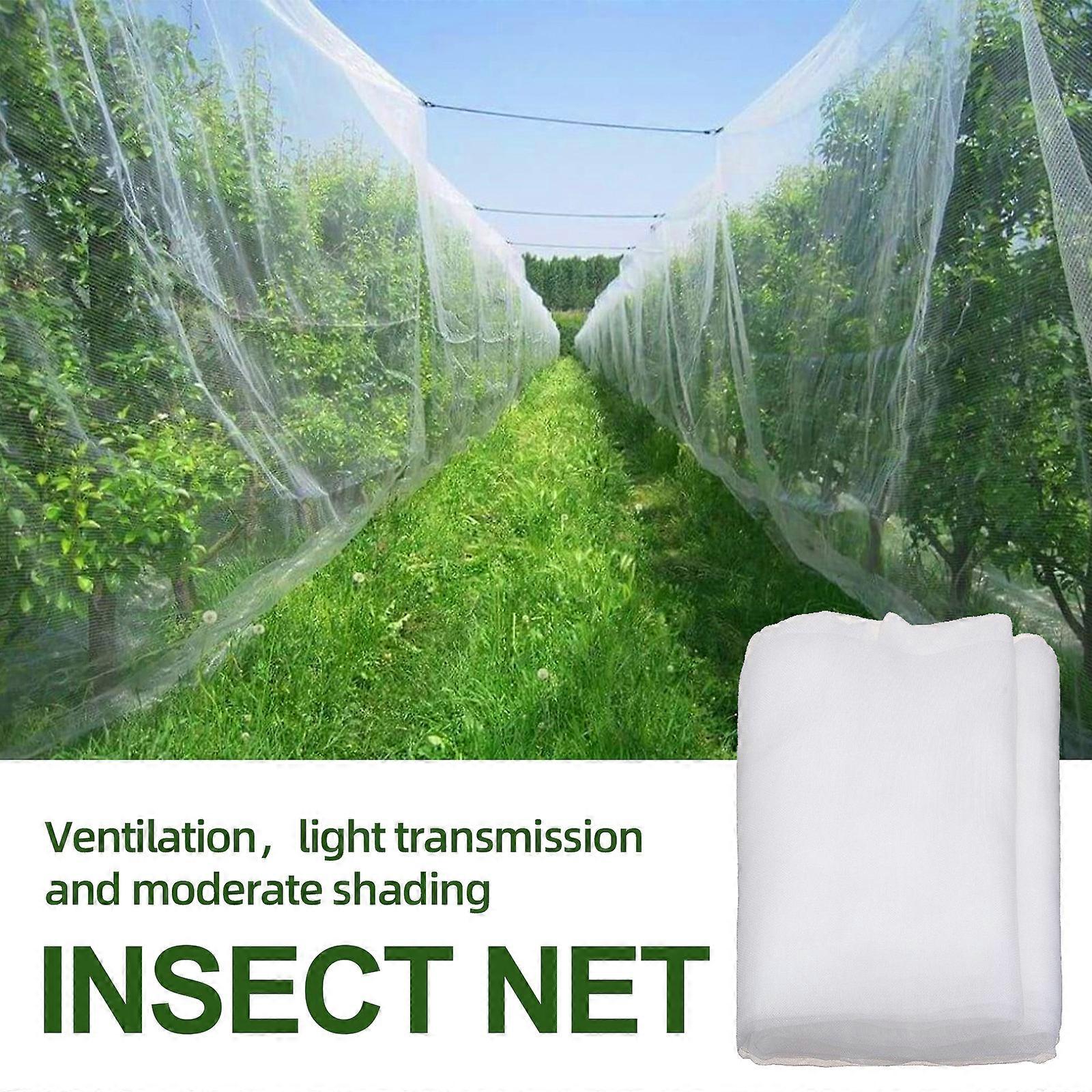 Fine Mesh Garden Netting, Insect Barrier for Plants 2.5 x 10 Meters ...
