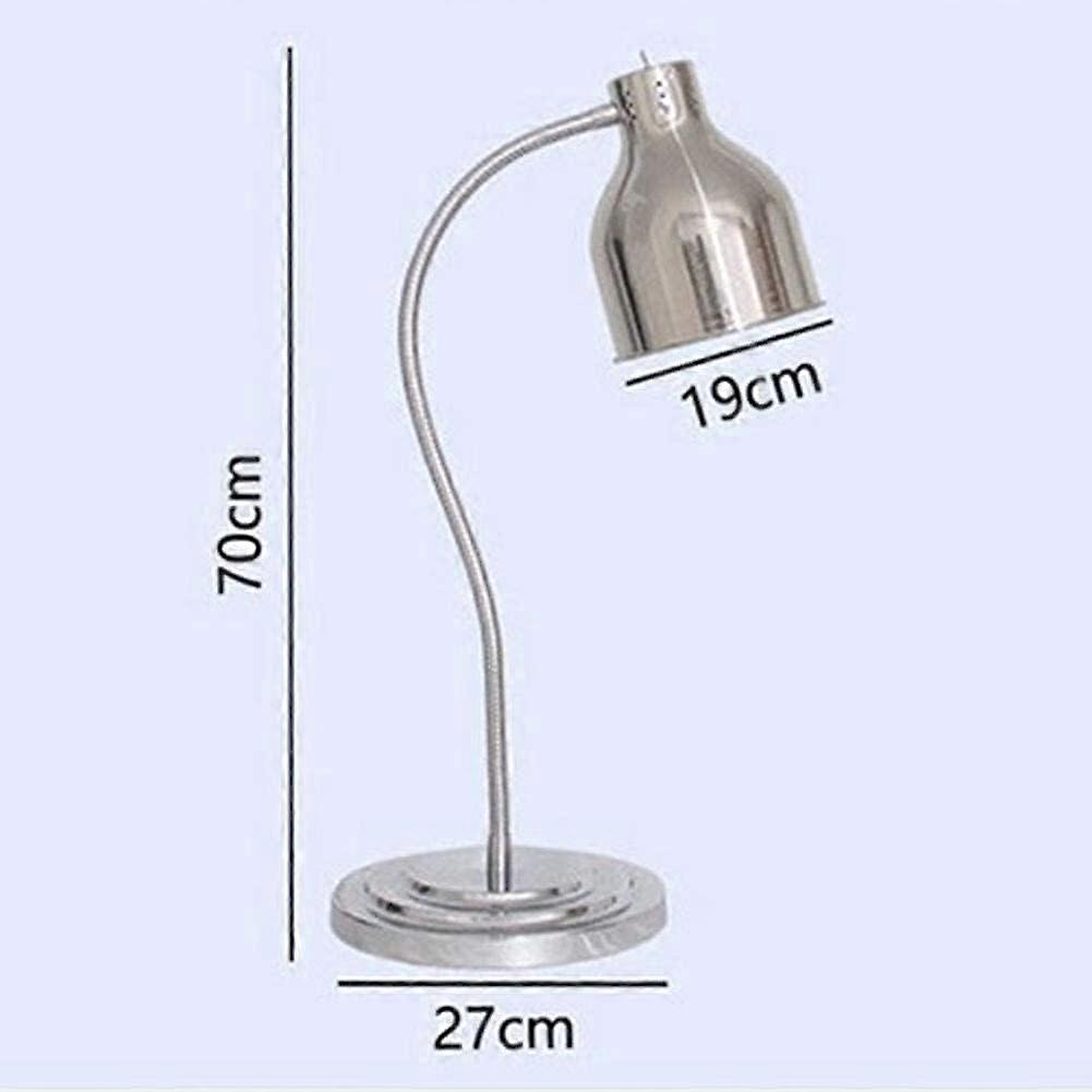 Food Heating Warmer Lamp Adjustable Heat Lamp for Buffet Display Golden ...