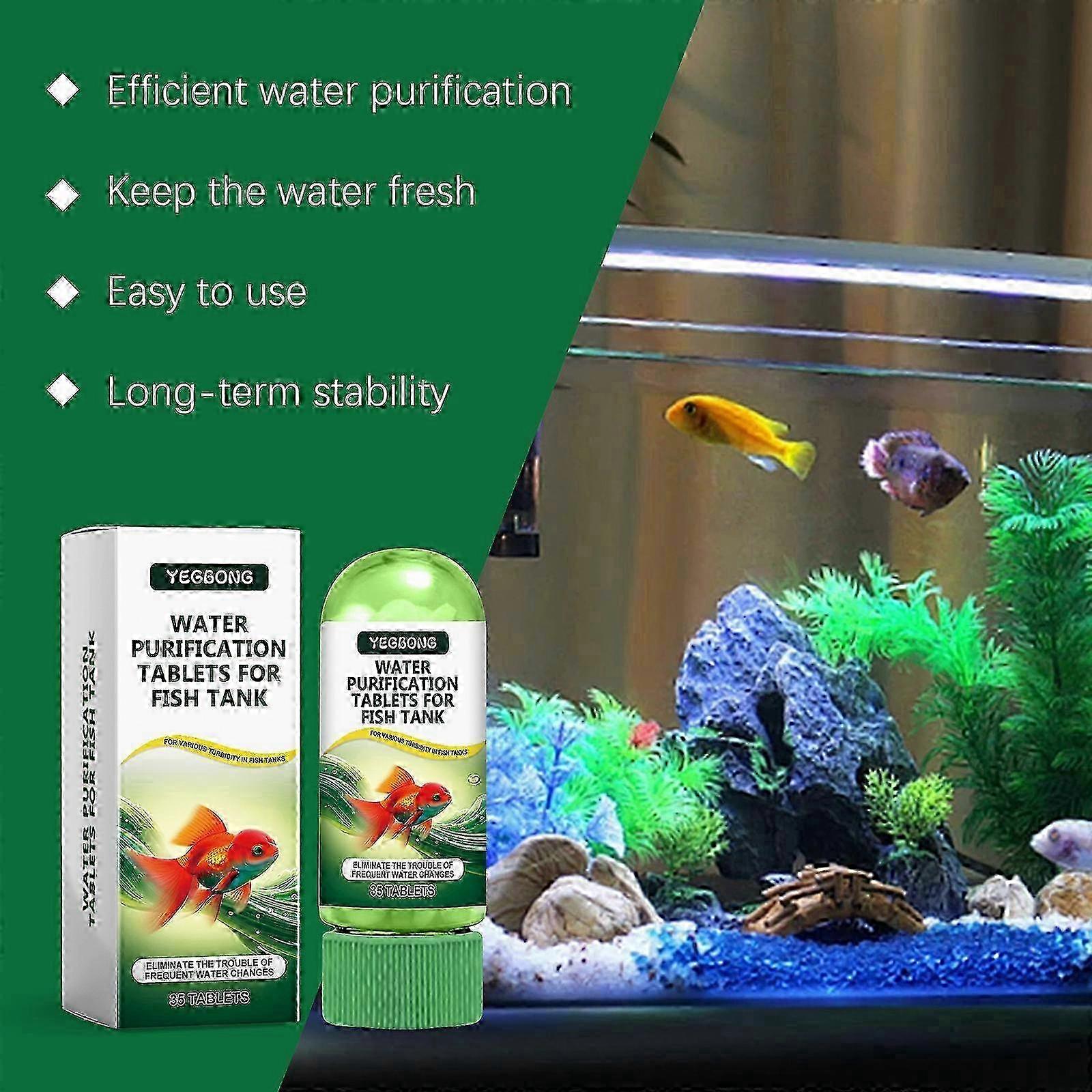 1-5x Water Purification Tablets Eco-Friendly Aquarium Water Purifier ...