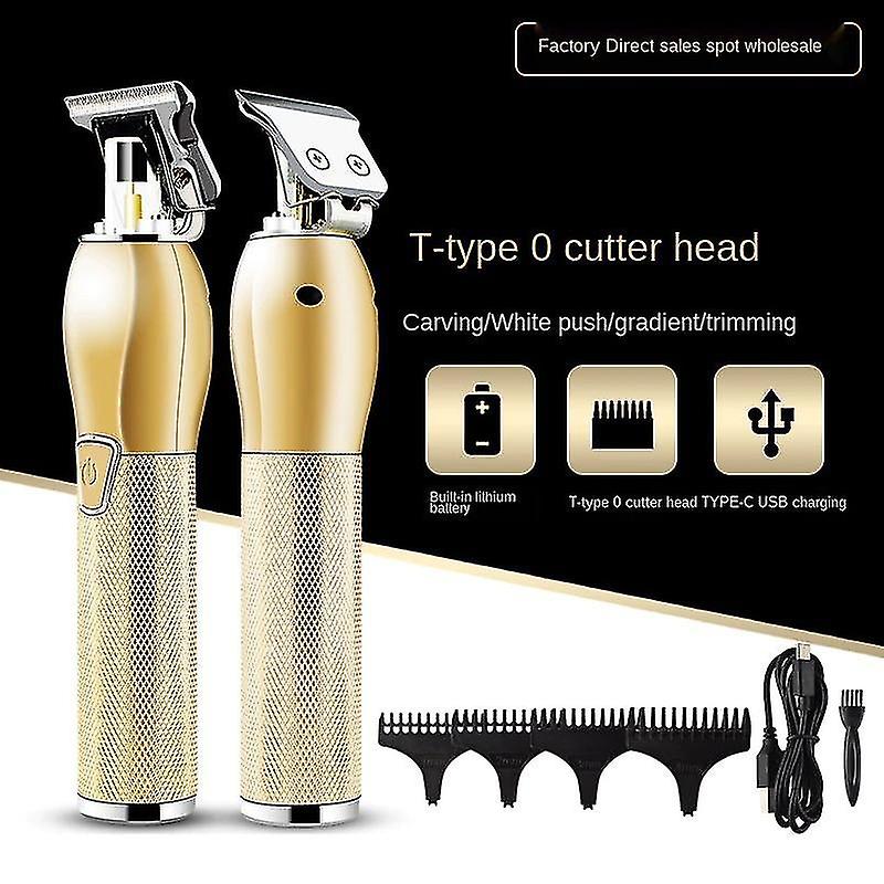 Electric razors golden electric shaver rechargeable hair clippers ...