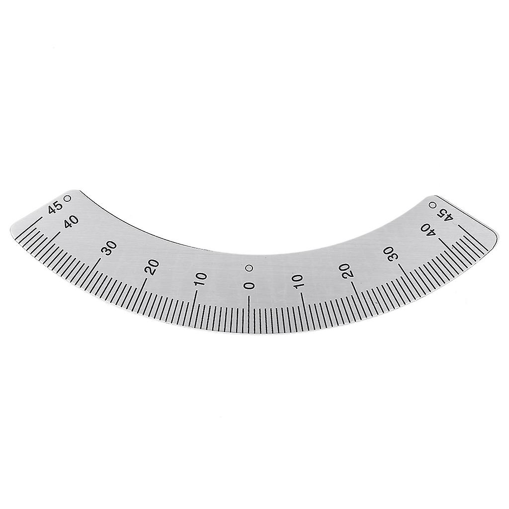 Woodworking Ruler Protractors Milling Machine Part Angle Plate Scale ...