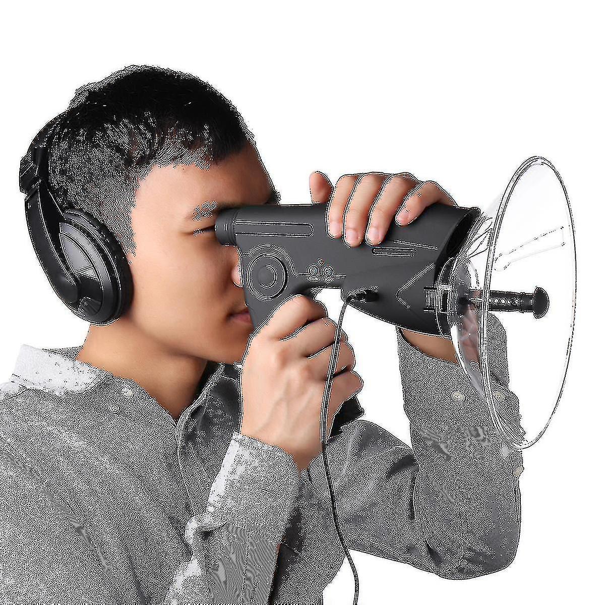 Parabolic Microphone Monocular X8 Bionic Ear Long Range Birds Listening ...