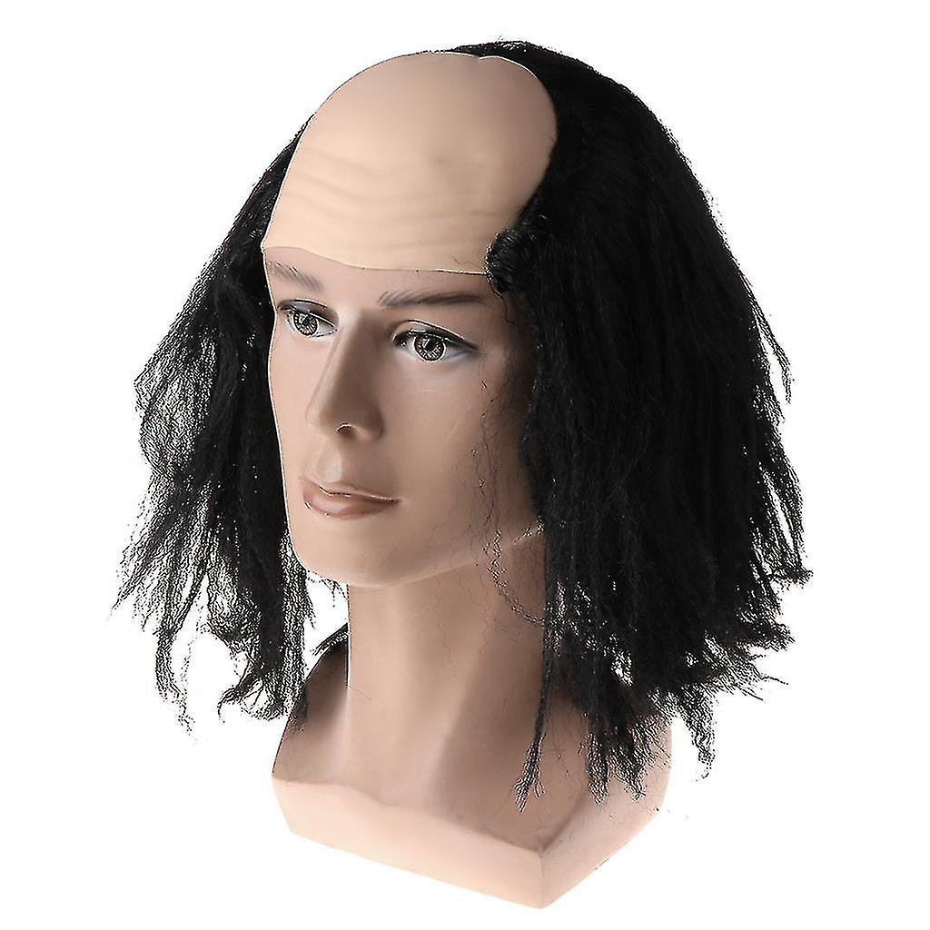 Bald Wig Halloween Wigs Bald Hair Masquerade Costume Party Funny ...