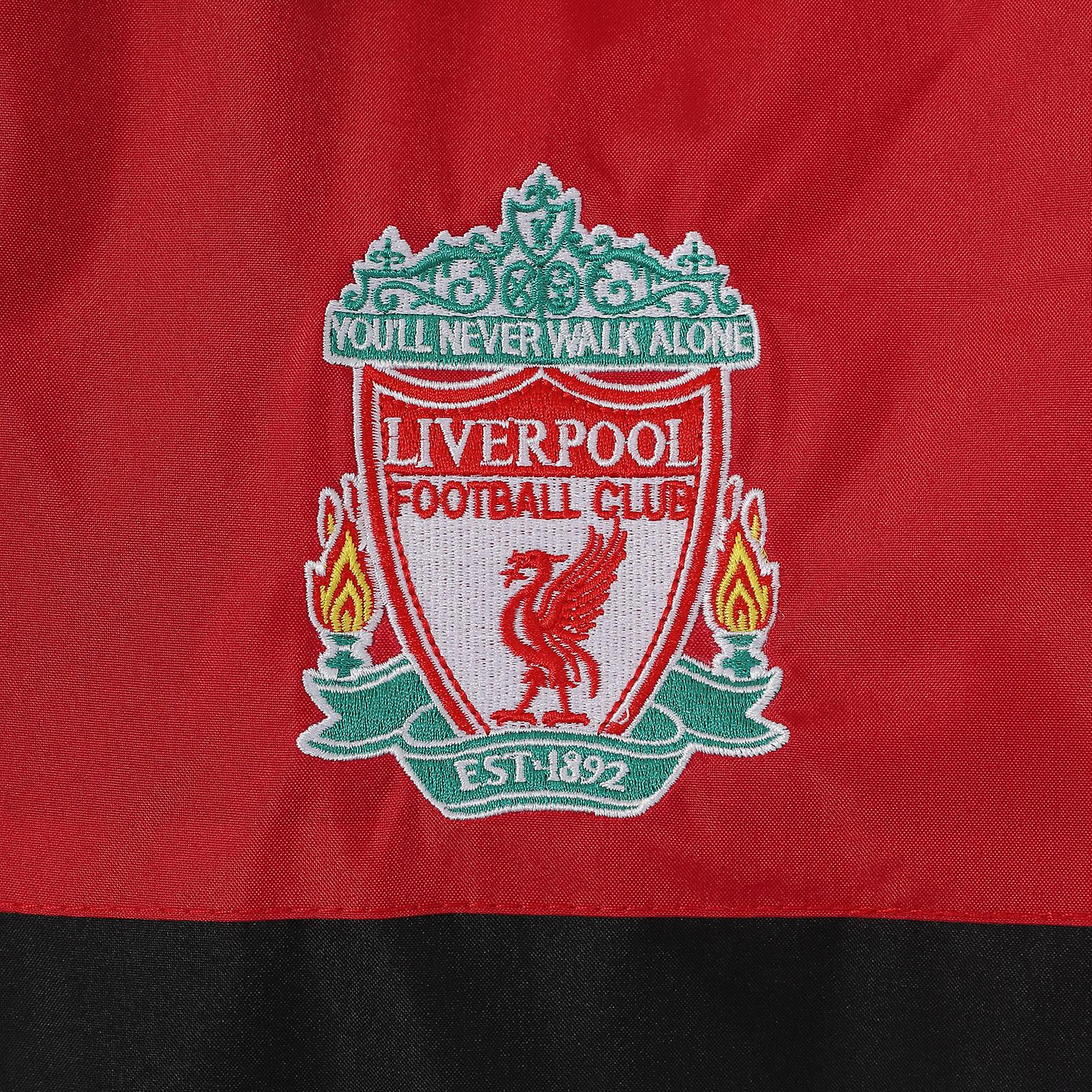 Liverpool FC Boys Jacket Shower Windbreaker Kids OFFICIAL Football Gift ...