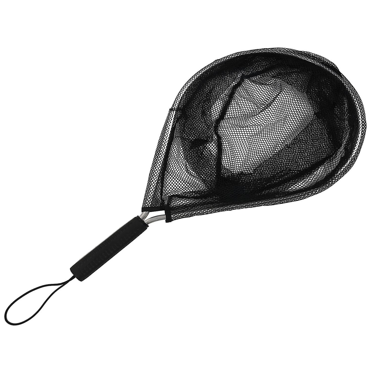 Aluminium Landing Nets Fly Fishing Fish Saver Nylon Knotless Mesh Trout ...