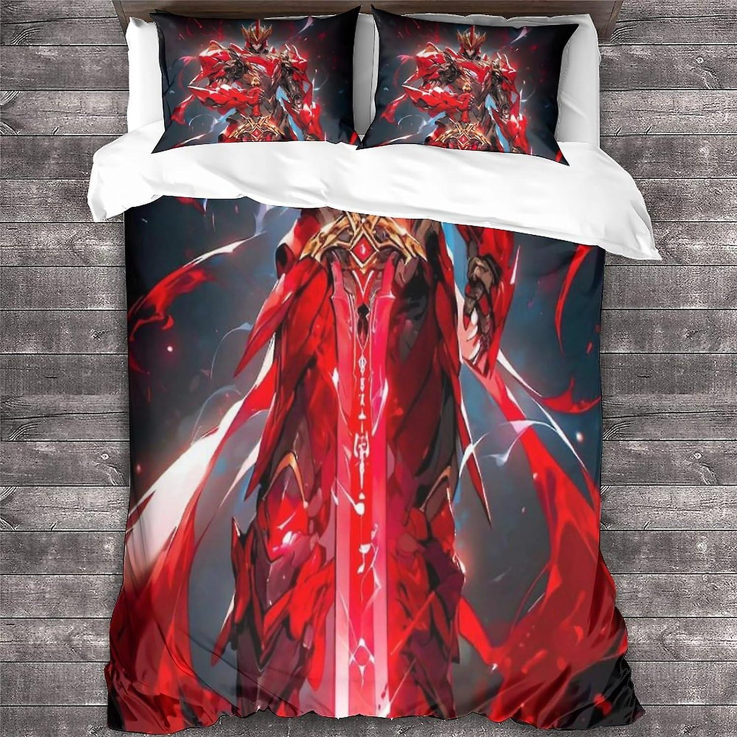 LikeEj 3D Printed Animes And Mangas Pattern Bedding Set for Kids Adults ...