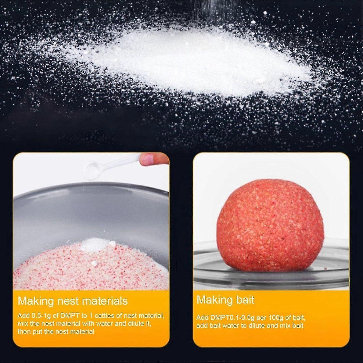 DMPT Bait additive Feeding inducement Fishing tackle feed powder litter ...