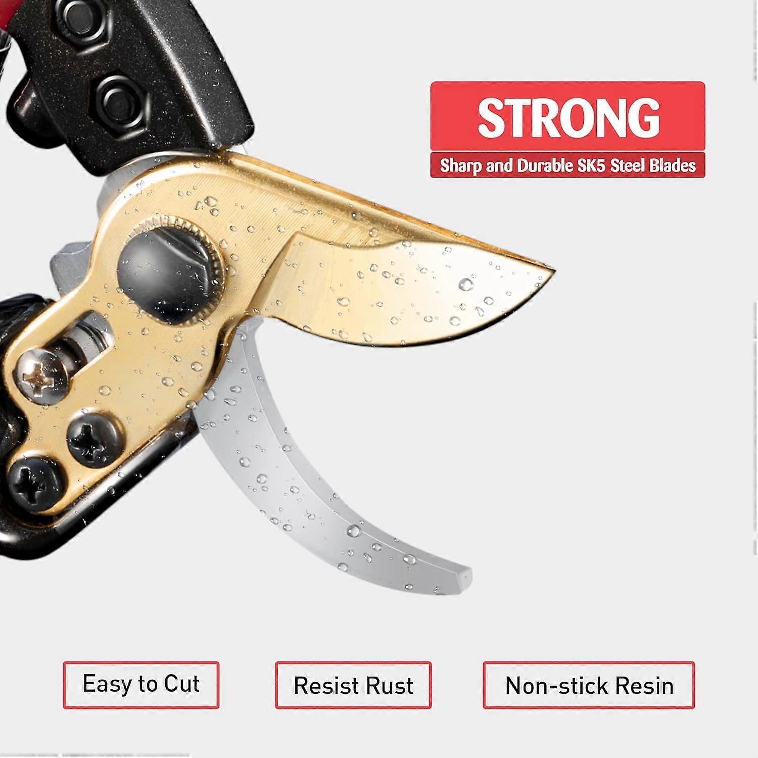 Pruners Hand Garden Pruners - Professional Bypass Garden Shears with SK ...