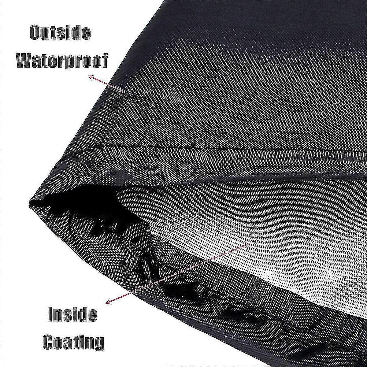 210d Oxford Cloth Round Fire Pit Dust Cover, Waterproof, Dustproof And ...