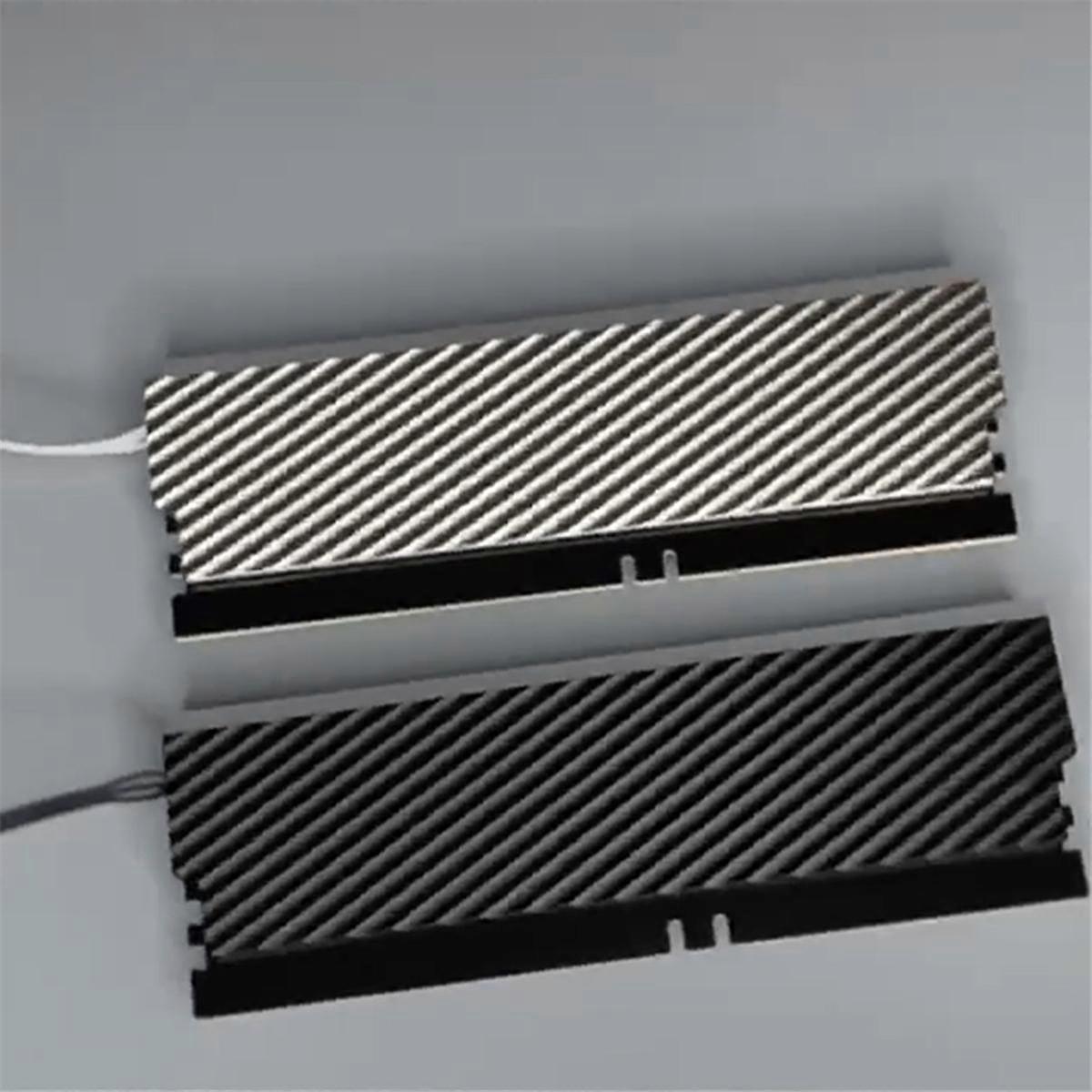 Computer ARGB Memory Module Heatsink Shim Cover Wavy Enhanced Cooling ...