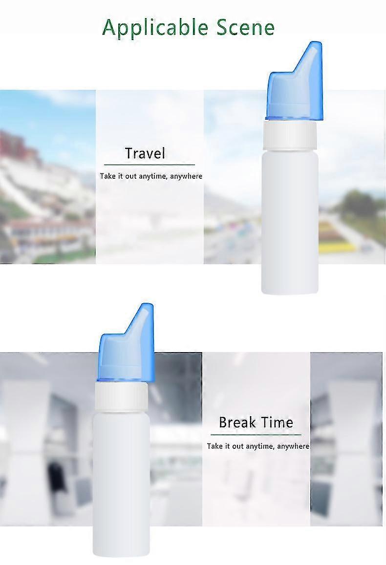 1/2/3/4pcs 70ml Nano Nose Spray Bottle Portable Nose Dust Rhinitis ...