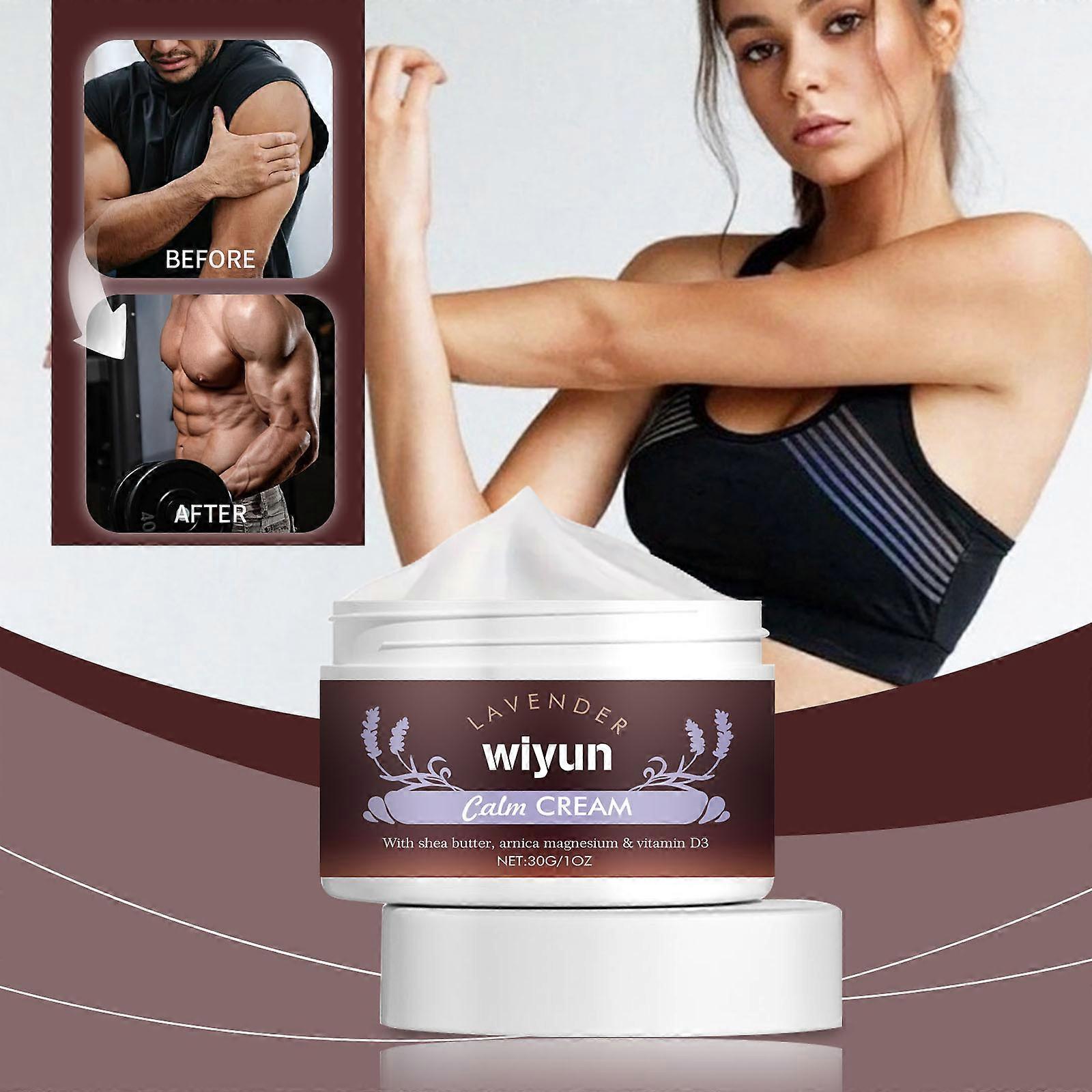 30g Muscle Soothing Cream: Soothing hot moxibustion, massage care cream ...