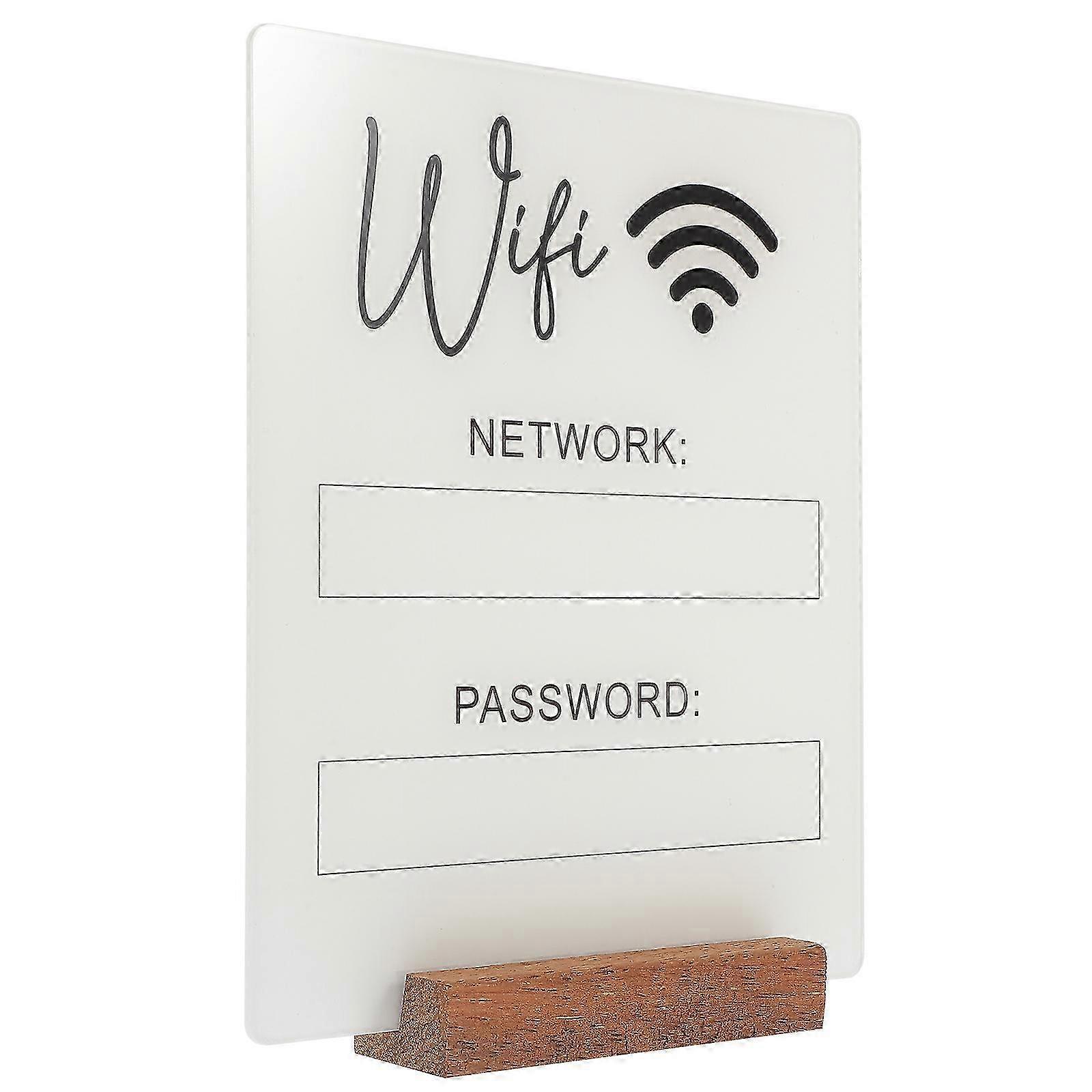 Wifi Password Sign WiFi Acrylic Sign WiFi Sign WiFi Board WiFi Password ...