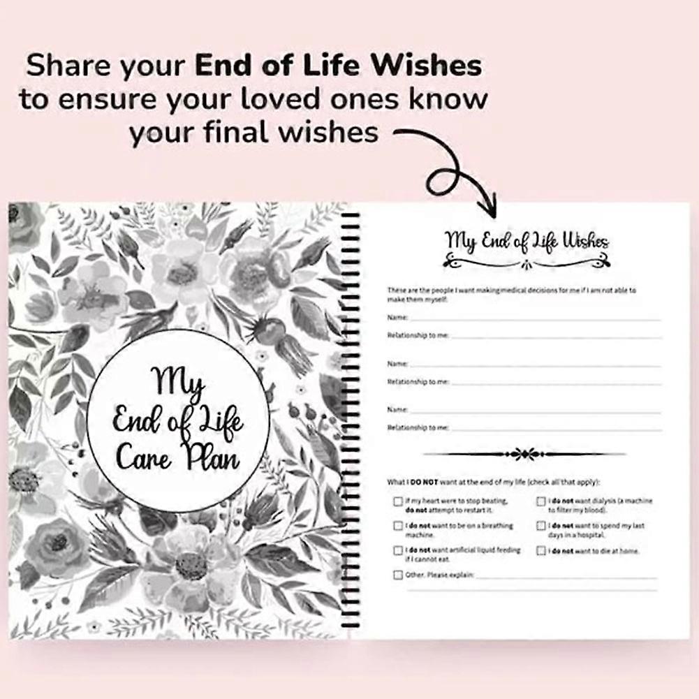 I'm Dead End Of Life Planner Guided Final-Arrangements When I'M Gone ...