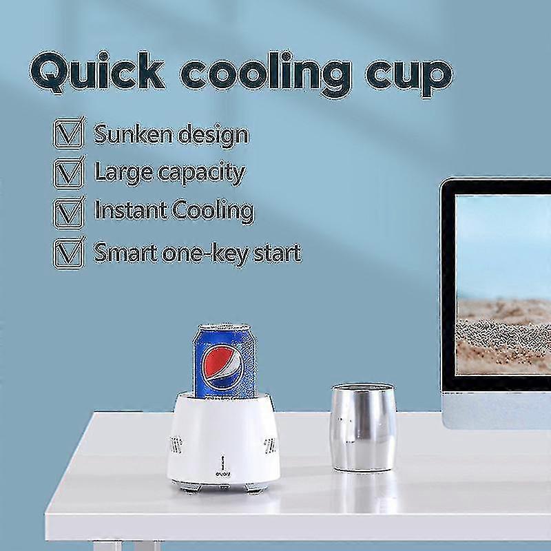 Fast Cooling Cup Heater Cup Portable Electric Cooler Cans Refrigerator ...