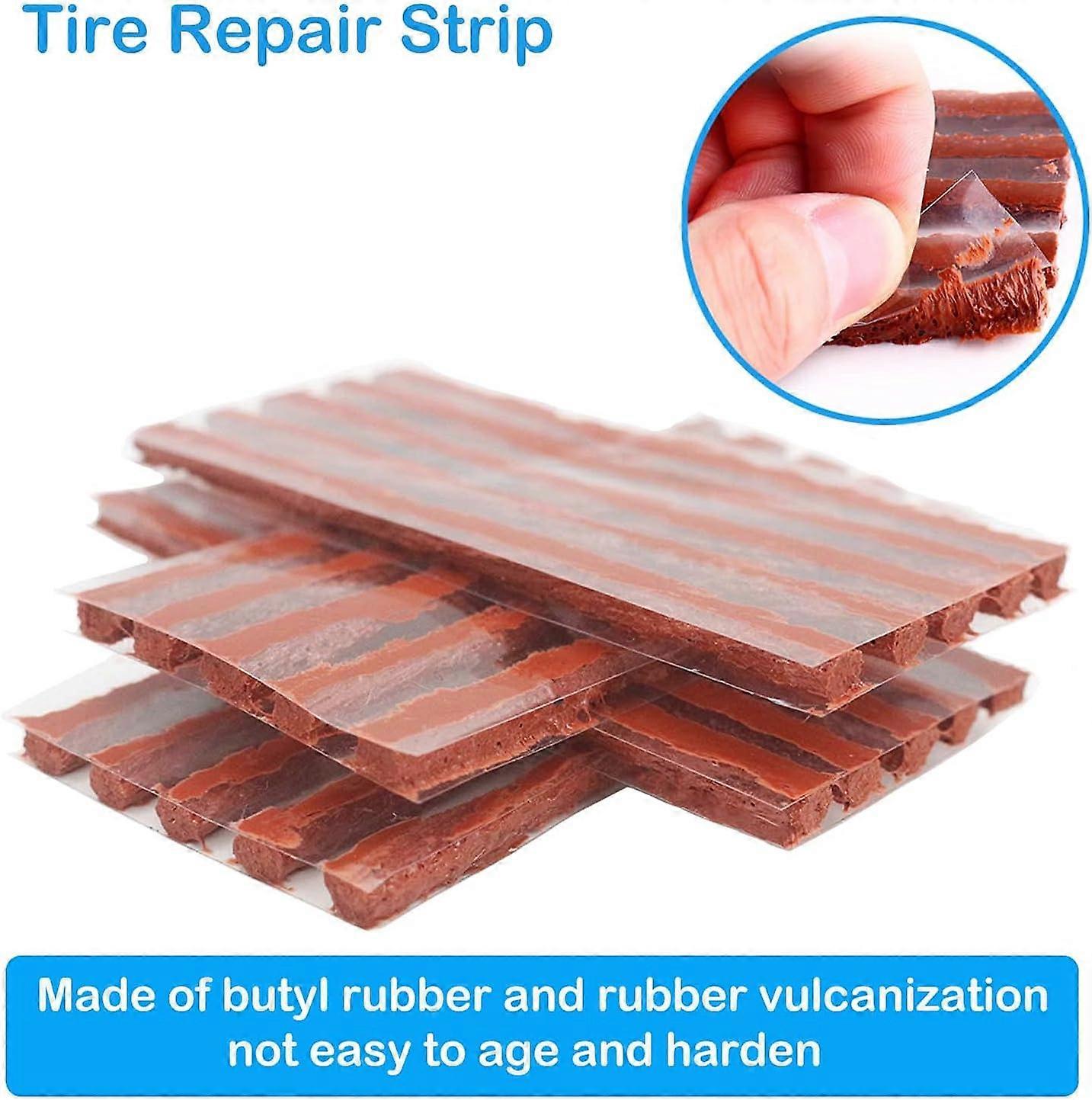 nice Car Tire Repair, 27PCS Car Tire Wick Kit, Puncture Repair Kit ...