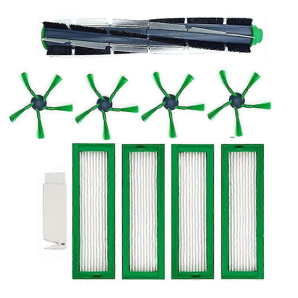 Replacement Roller Brush Side Brushes Hepa Filter For Vorwerk Kobold Vr200 Vr300 Robot Vacuum ...