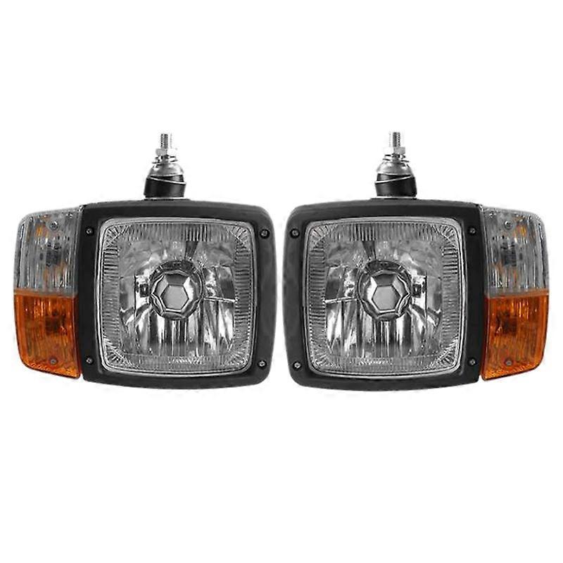 Tractor Trailer LED Headlights 24V Turn Signal Indicator Lamp Worklight ...
