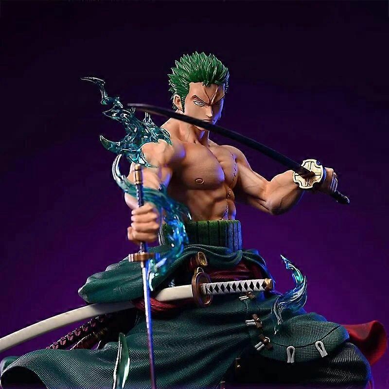 Anime Zoro One Piece Figures GK Roronoa Zoro Action Figures PVC ONE ...