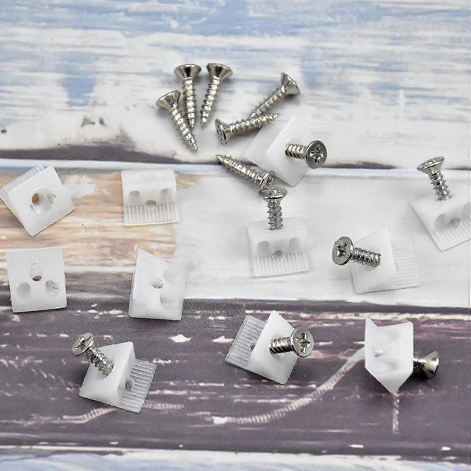 100 Pieces Drawer Reinforcement Back Connector Stabilizers For ...
