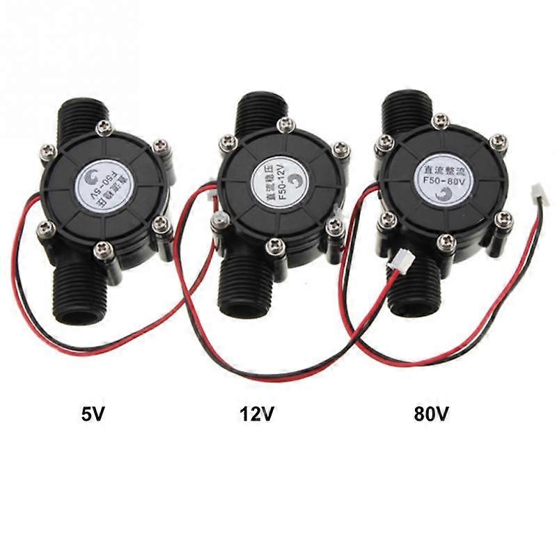 Micro Hydro Generator 80V/12V/5V10W DC water flow generator turbine ...