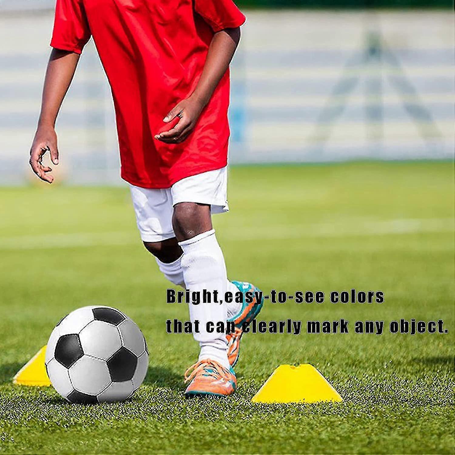 50 Pack Sports Disc Cones,plastic Agility Cones,field Cone Markers With ...